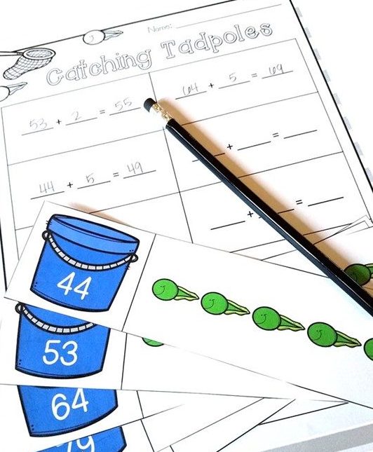 Addition to 100 Without The Algorithm - The Math Spot