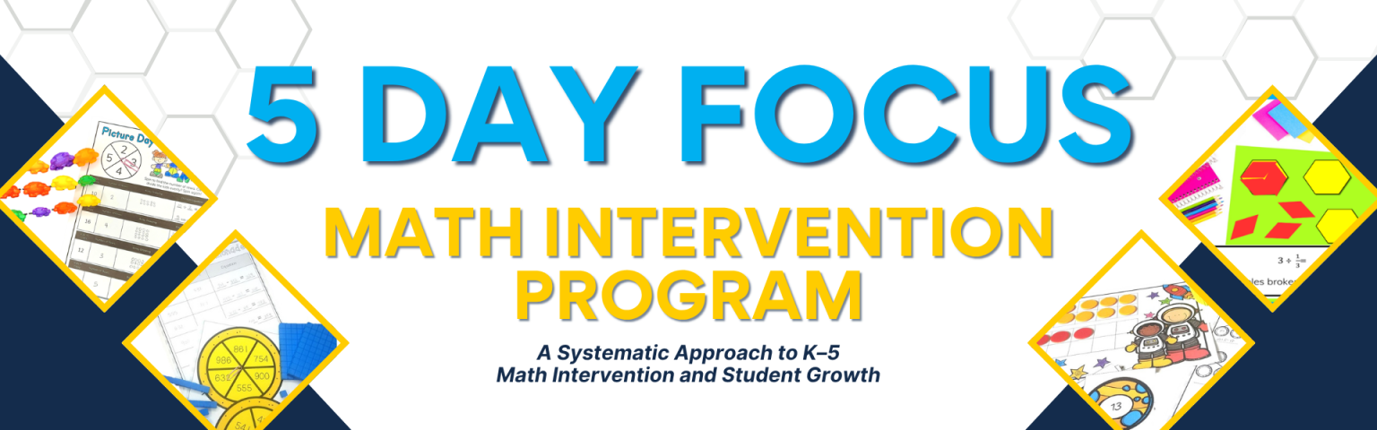 5 Day Focus - The Math Spot